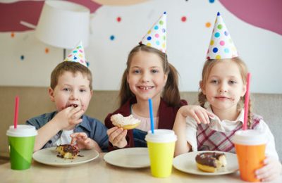 Kids Cafe Party Birthday Theme